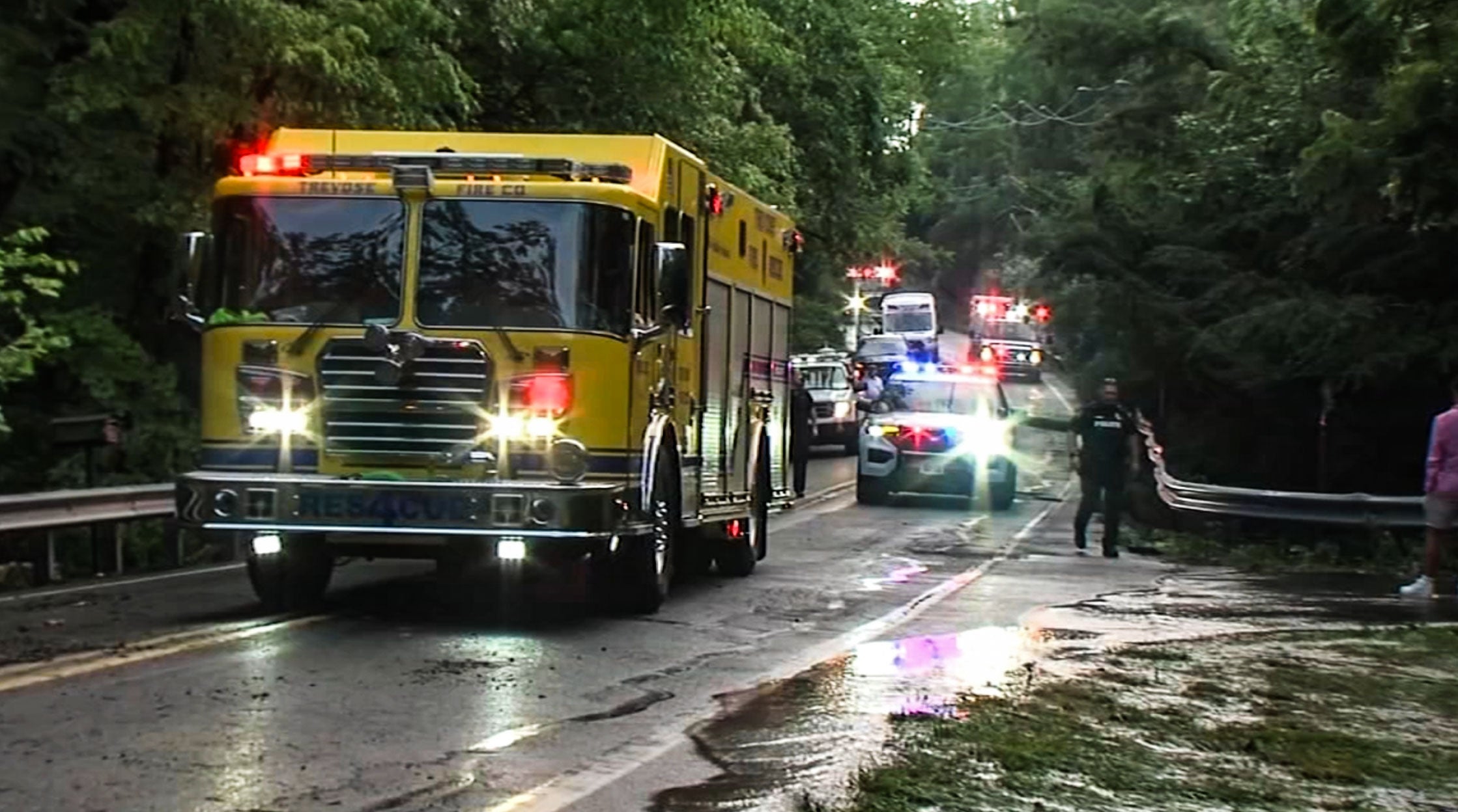 Bucks County flooding: Underwater search for missing children delayed ...