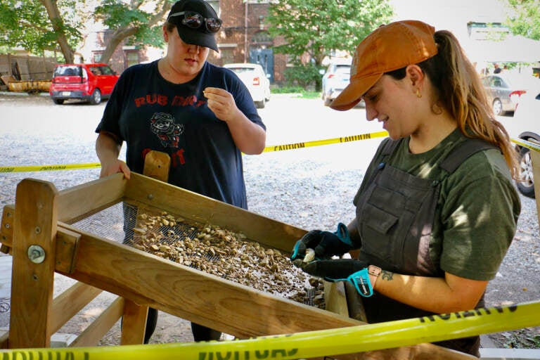 Archaeologists dig to the bottom of Philly's Black Bottom - WHYY