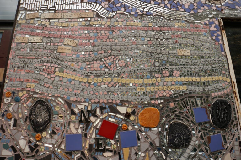 Isaiah Zagar’s Painted Bride mosaic is coming down - WHYY