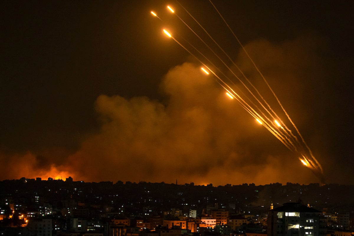 Israel Declares War And Bombards Gaza As Fighting Rages For Second Day Israel Declares War And Bombards Gaza As Fighting Rages For Second Day