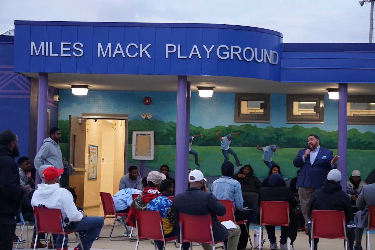 Philly and Atlanta programs connect at rally for Black boys - WHYY