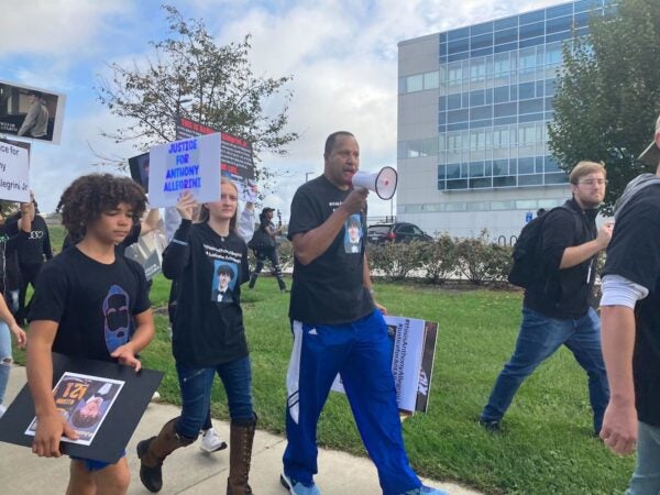 Anthony Allegrini Jr.’s family marches for justice - WHYY
