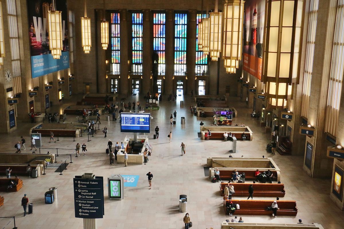 ‘Art at Amtrak’: 30th Street Station glows like the cathedral it wants ...