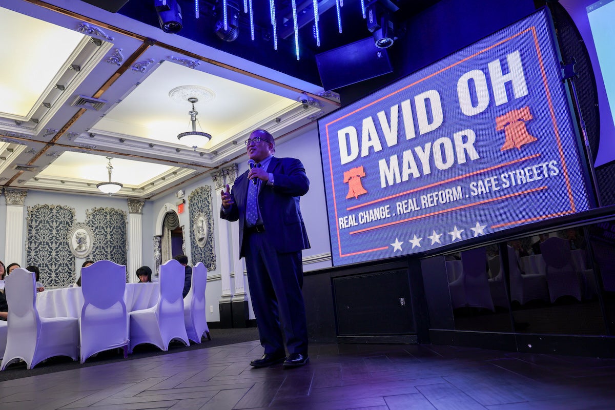 David Oh concedes to Parker in Philly mayor race - WHYY