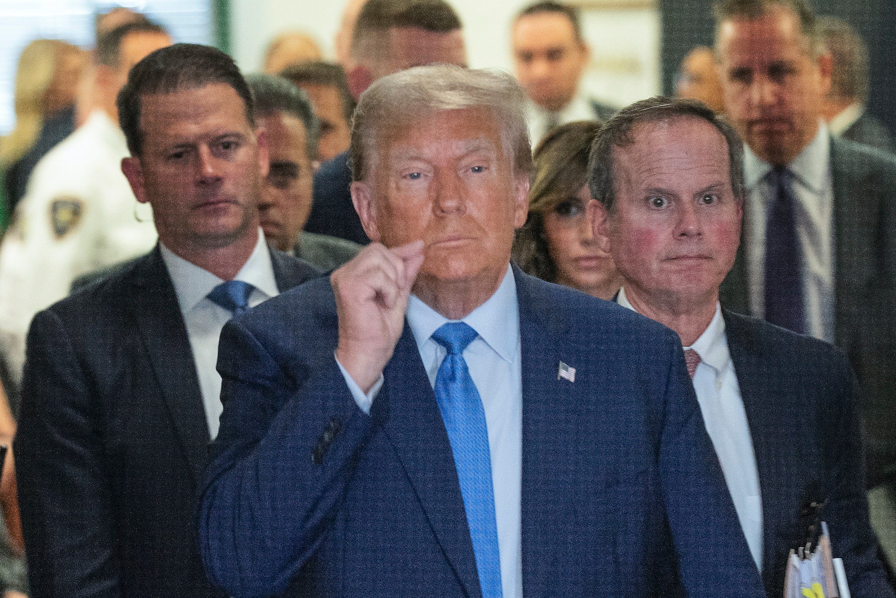 Trump testifies in civil fraud trial - WHYY