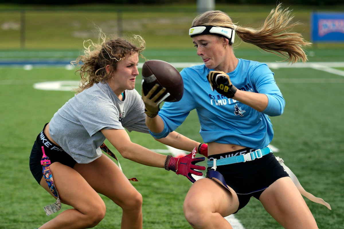 Flag football gives female players sense of community, scholarship ...