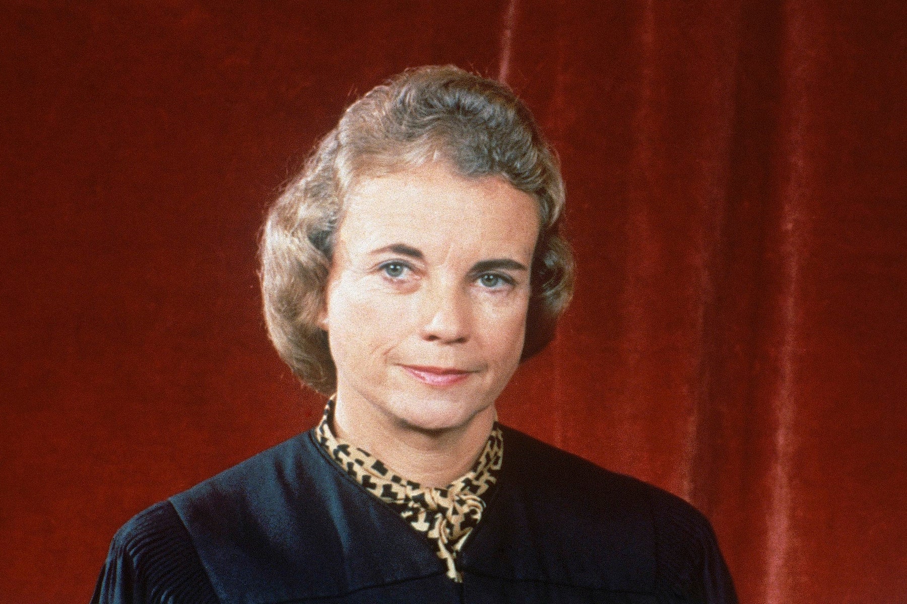 Retired Justice Sandra Day O'Connor, the first woman on the Supreme ...