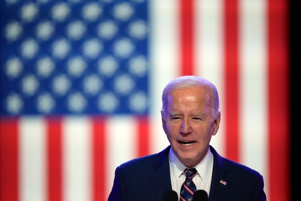 Biden in Montgomery County: ‘Democracy is on the ballot’ - WHYY