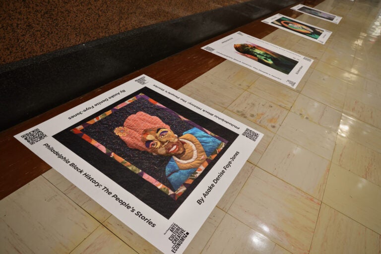 ‘Philadelphia Black History’ on the floor of City Hall - WHYY