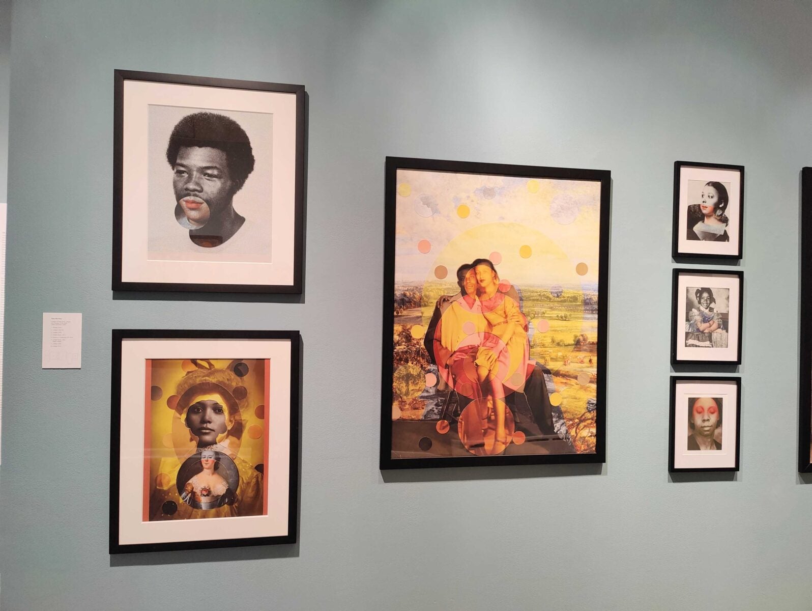 Collages at Philly Print Center reimagine race and portraiture - WHYY
