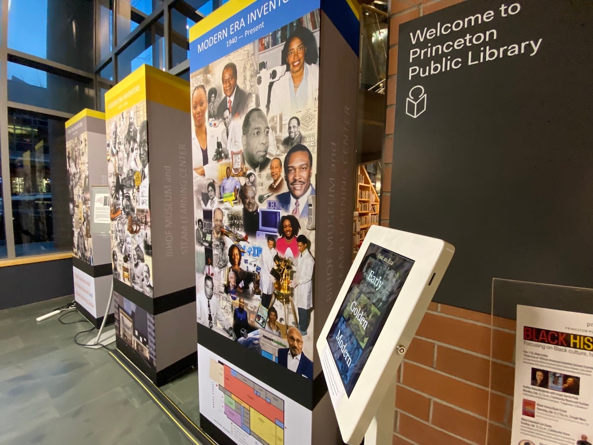 Princeton Public Library displays Black inventors exhibit - WHYY
