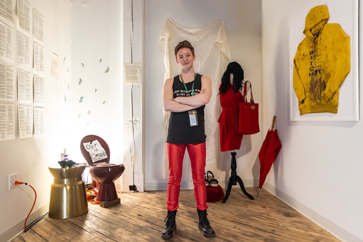 Project SAFE curates ‘Not Welcome Anywhere’ art installation - WHYY