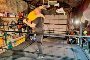 WrestleMania 40: Philly wrestlers clown around at MocaMania - WHYY