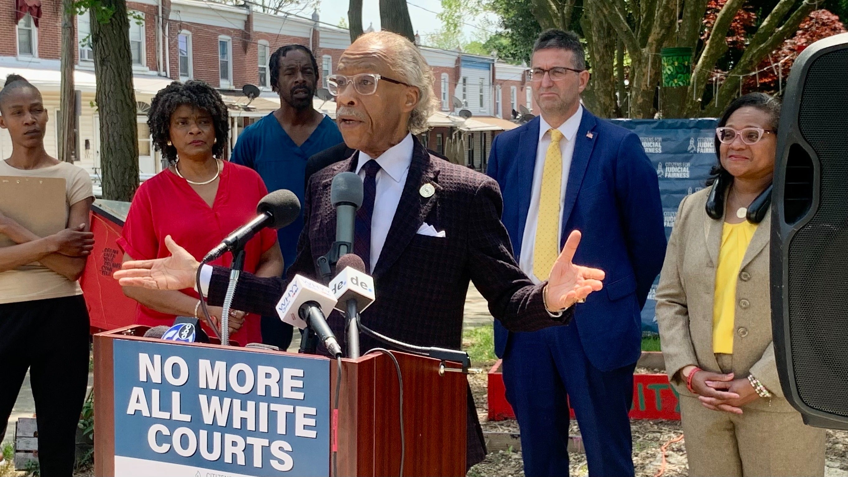 Al Sharpton comes to Delaware to urge inclusive judiciary - WHYY