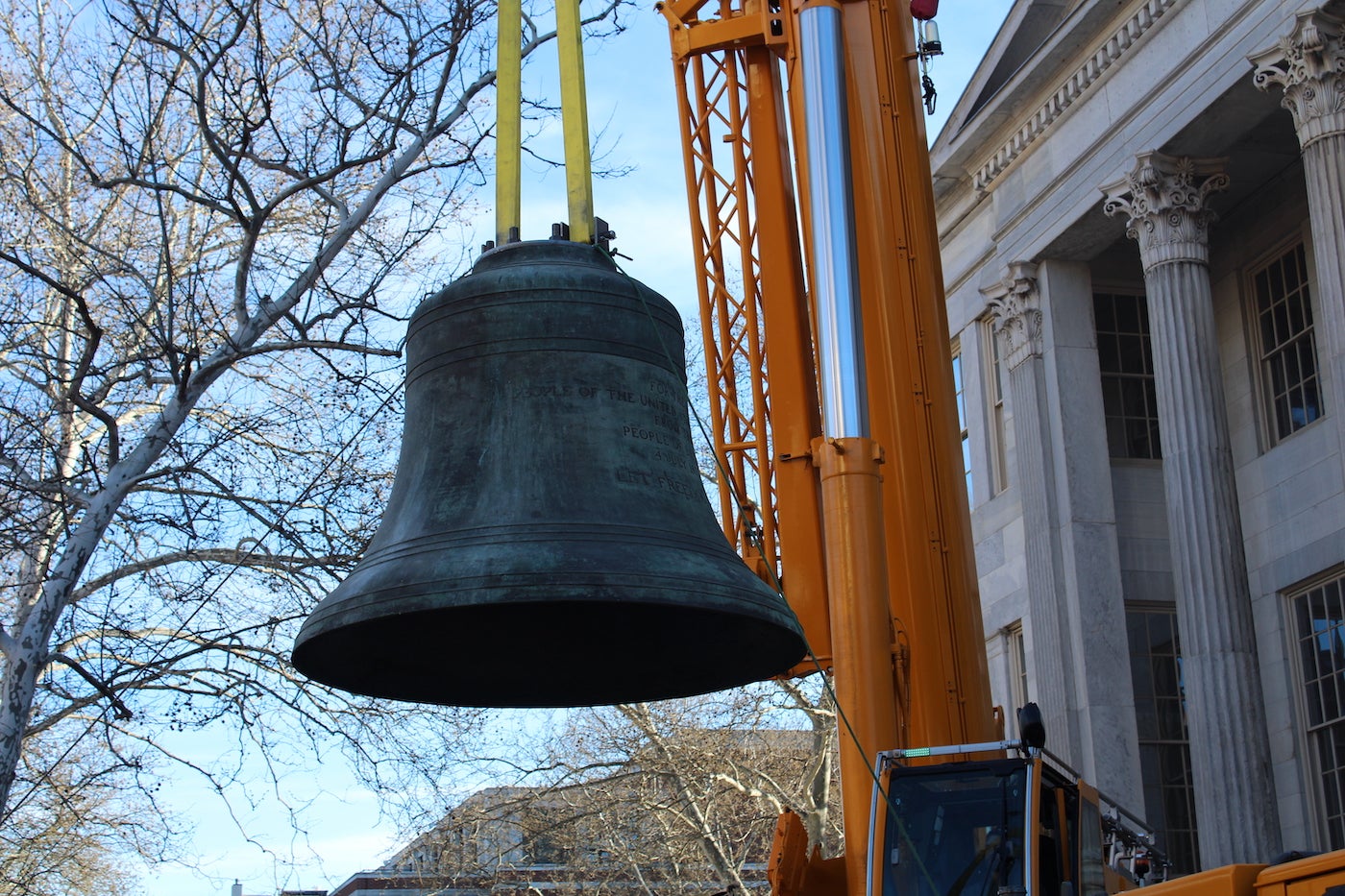 Bicentennial Bell now on display in Philadelphia - WHYY