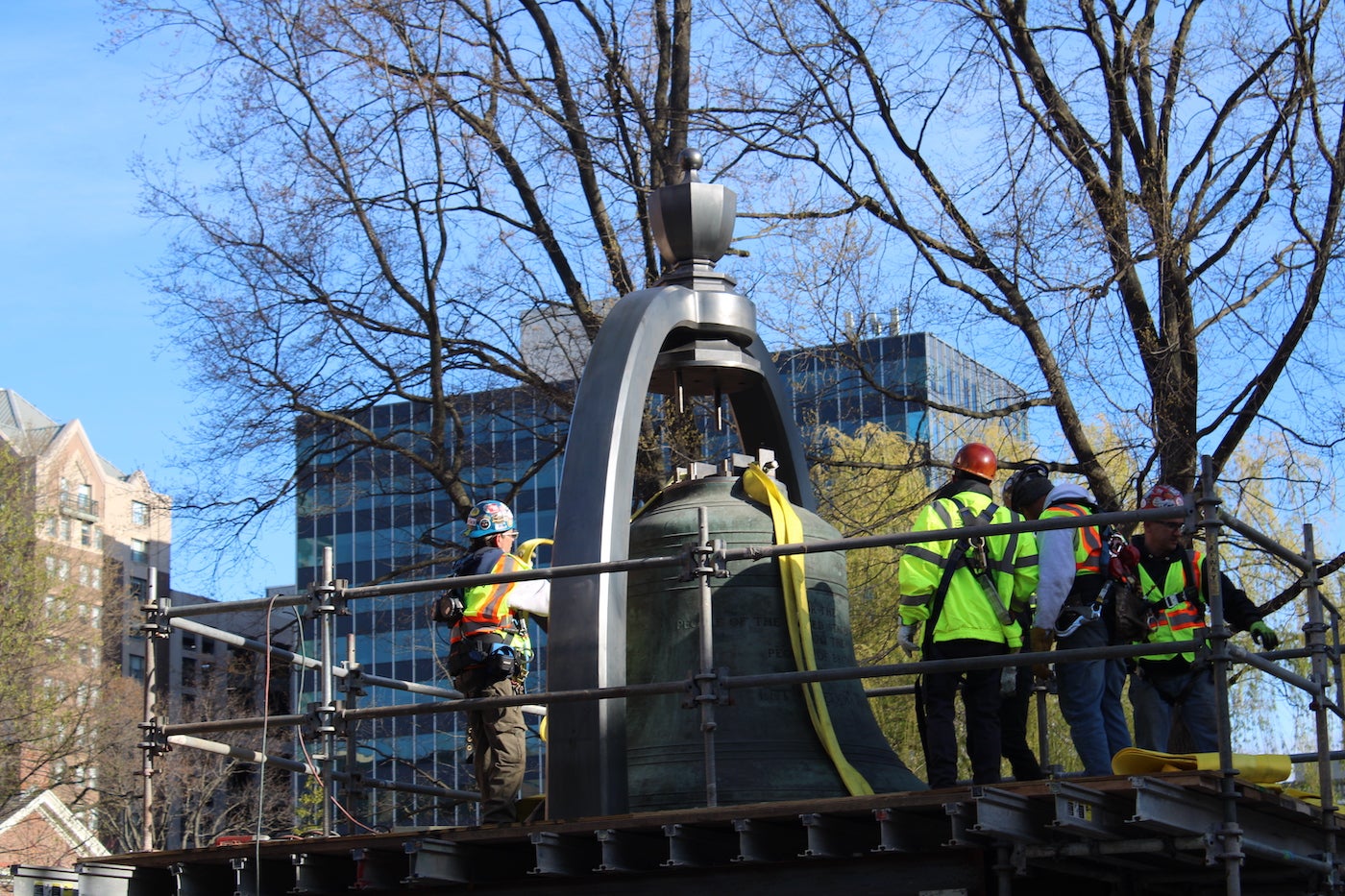Bicentennial Bell now on display in Philadelphia - WHYY