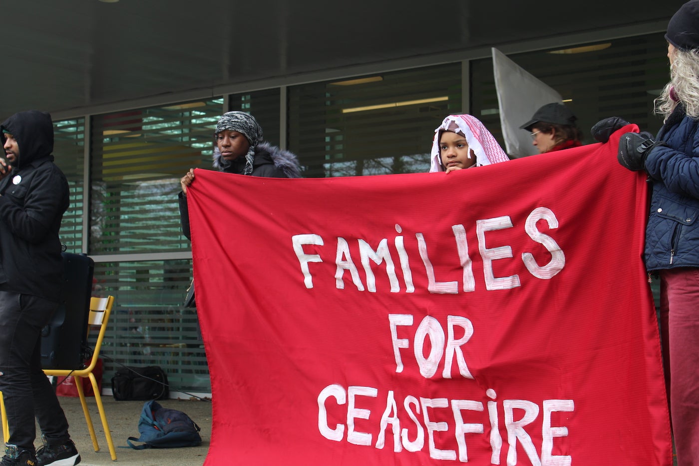 Mt. Airy rally calls for permanent ceasefire in Gaza - WHYY