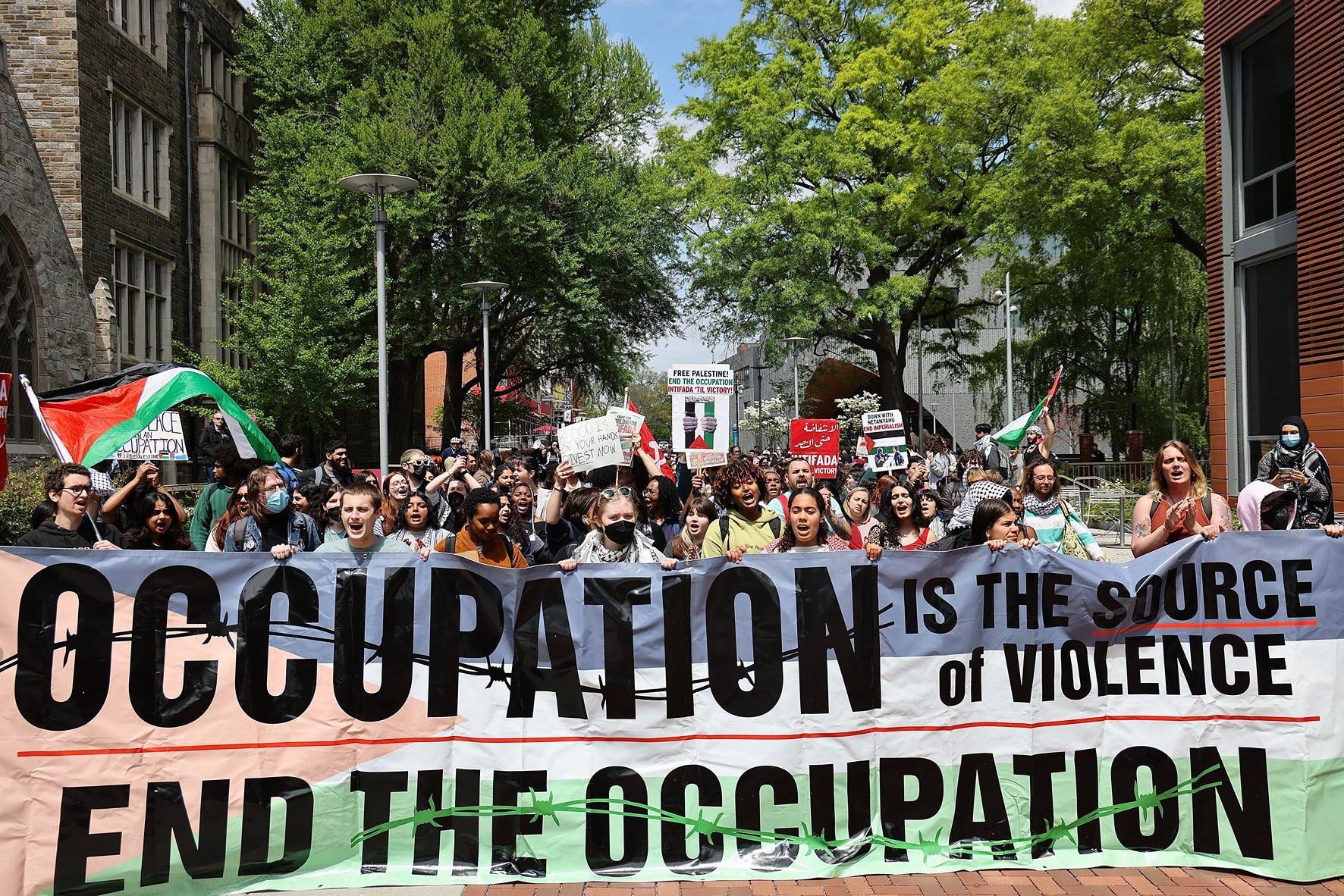 Philly Gaza protests: Temple, Drexel, Penn students join ceasefire call ...