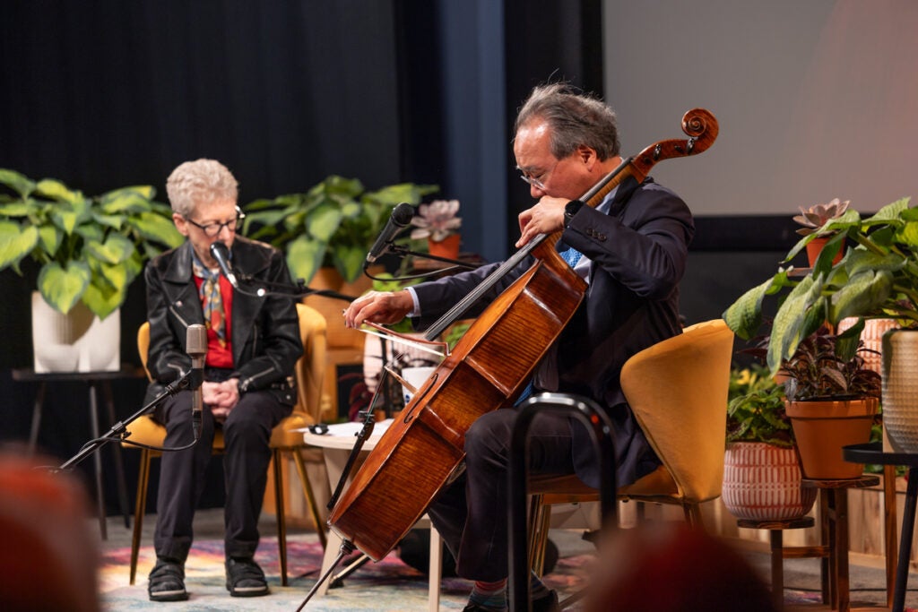 Yo-Yo Ma awarded Lifelong Learning Award at WHYY