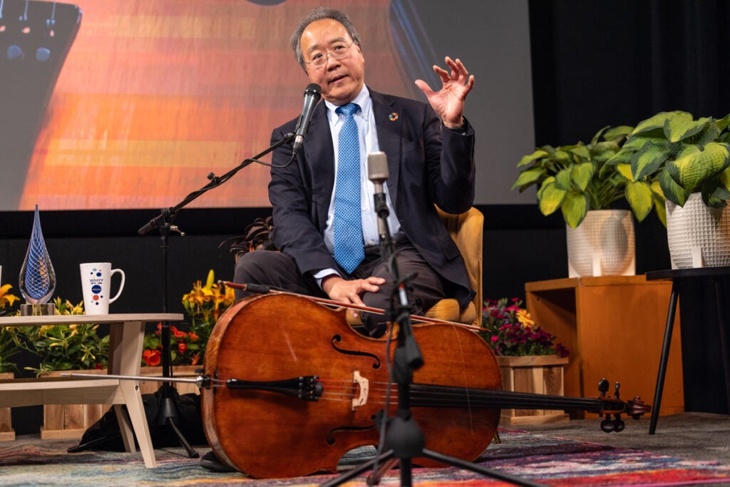 Yo-Yo Ma awarded Lifelong Learning Award at WHYY
