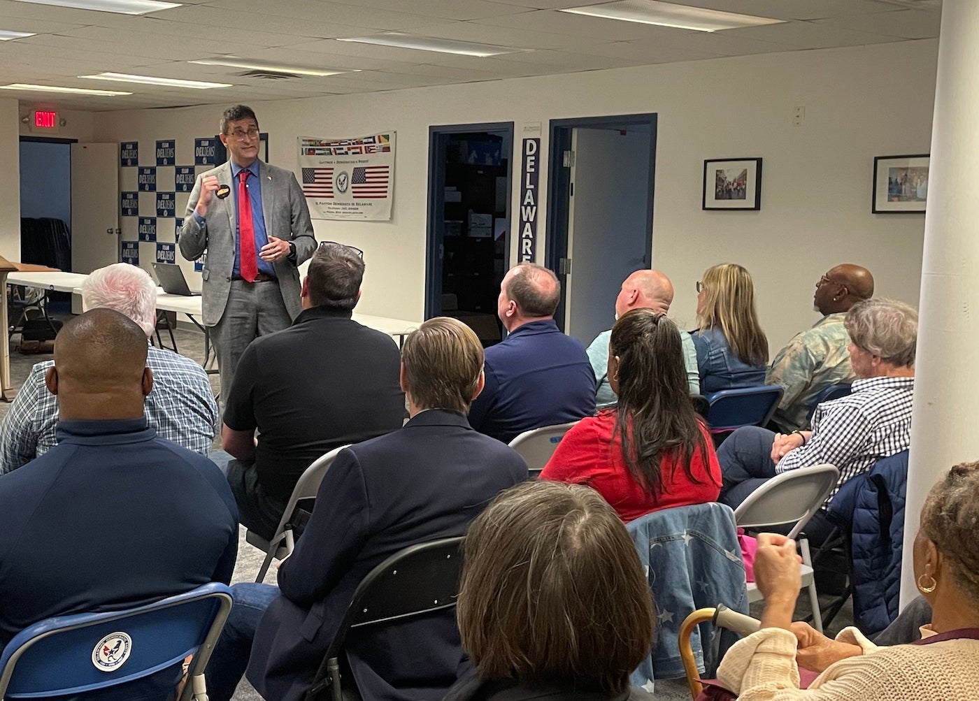 Delaware election 2024: Hall-Long, Meyer and O’Mara woo Democratic ...