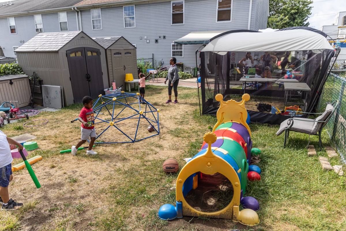 Kids can play more outside with shade, study finds - WHYY