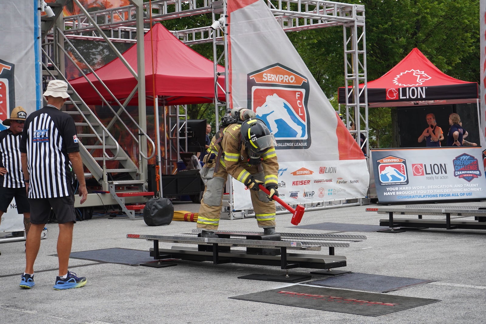 Philly-area firefighters take on the ‘toughest 2 minutes in sports’ - WHYY