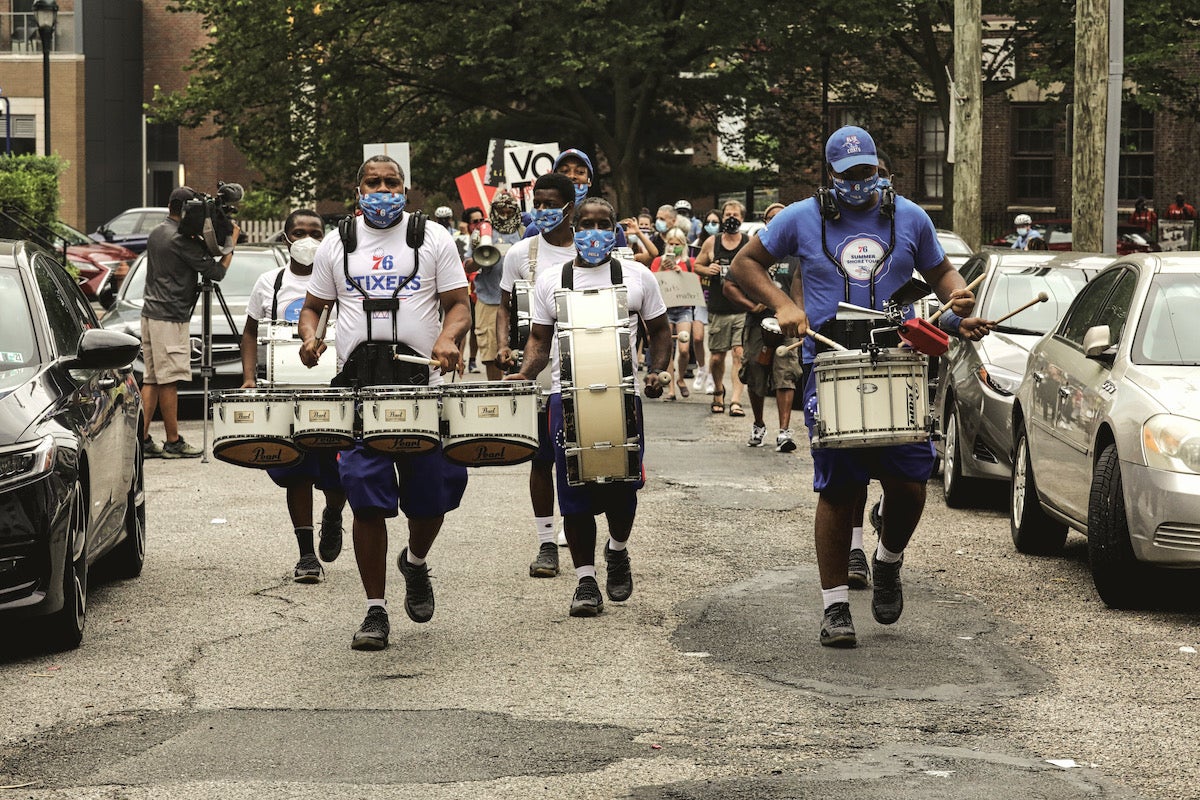 Former BLM protest revived as community celebration in Mantua - WHYY