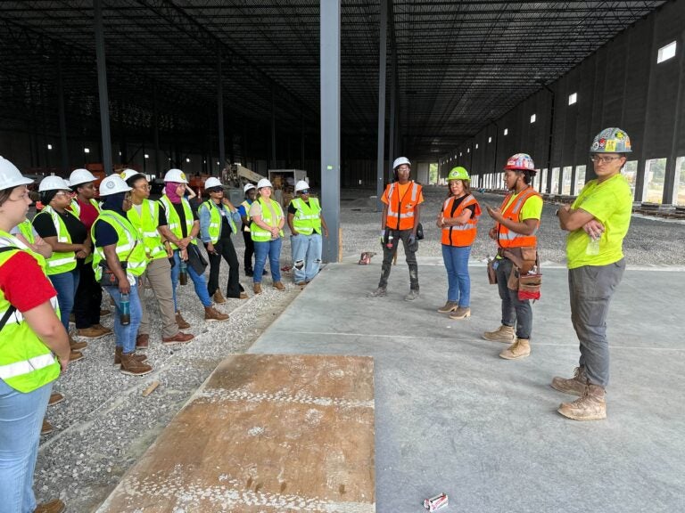 Philadelphia Bellwether District Girl Concrete Hilco - WHYY