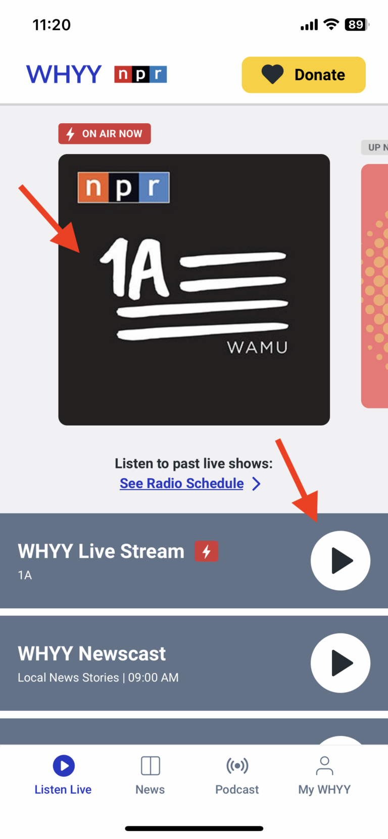 WHYY Listen App: Live Radio, On-Demand Stories & Podcasts