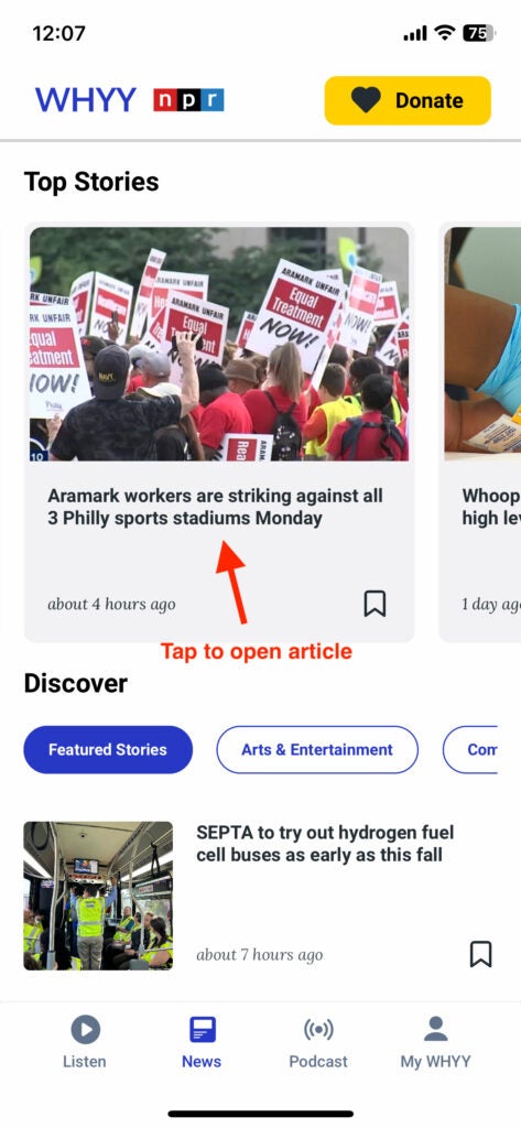 WHYY Listen App: Live Radio, On-Demand Stories & Podcasts