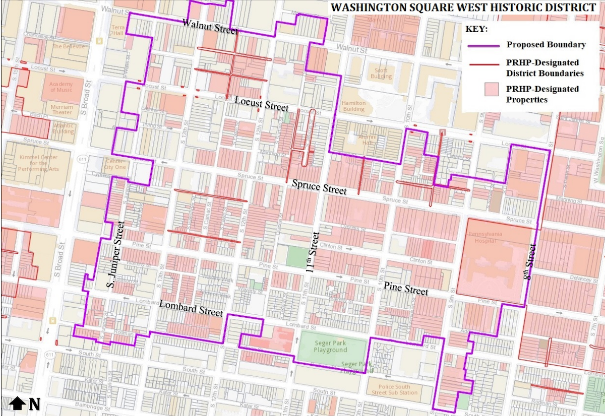 Commission approves new district for Washington Square West - WHYY