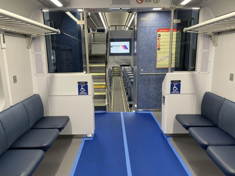 NJ Transit shows off new multi-level rail cars - WHYY