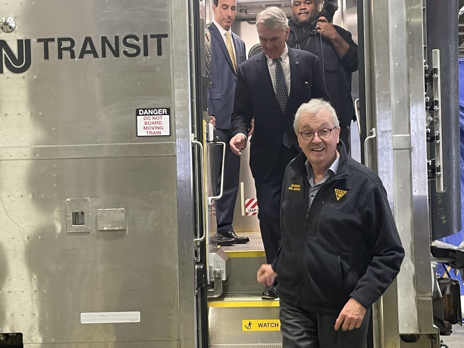 NJ Transit shows off new multi-level rail cars - WHYY