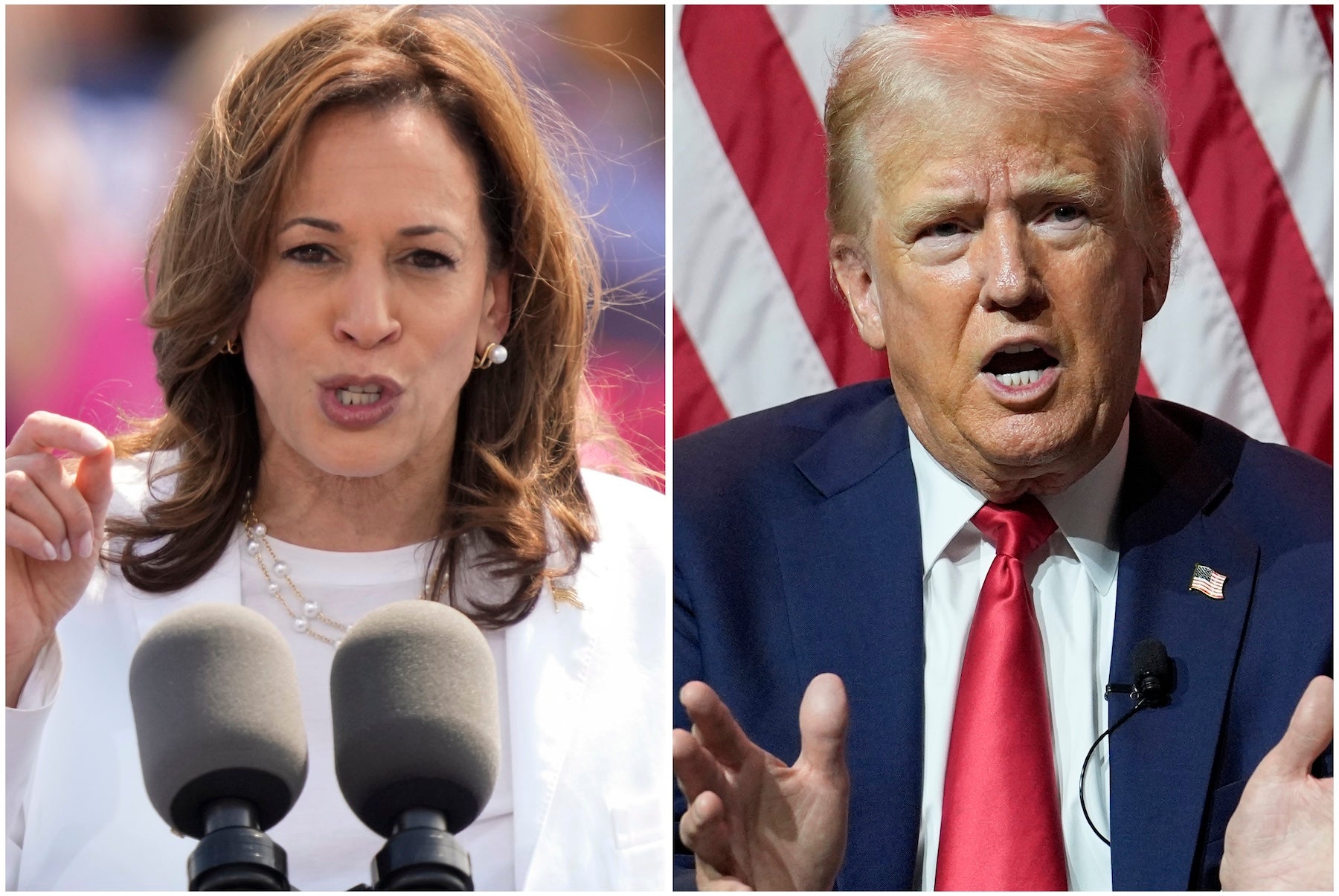 Where Harris, Trump stand on 3 big health care issues - WHYY