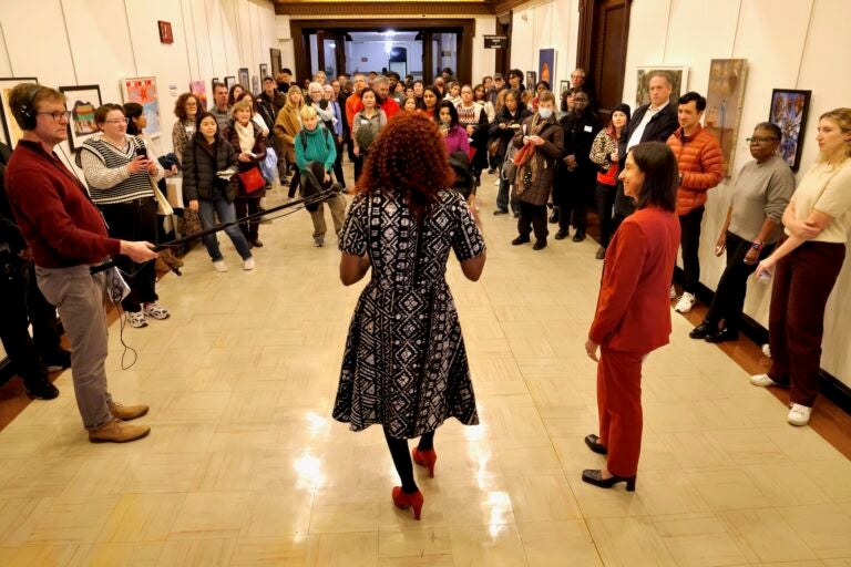 Philly UArts students and faculty show their work at City Hall - WHYY