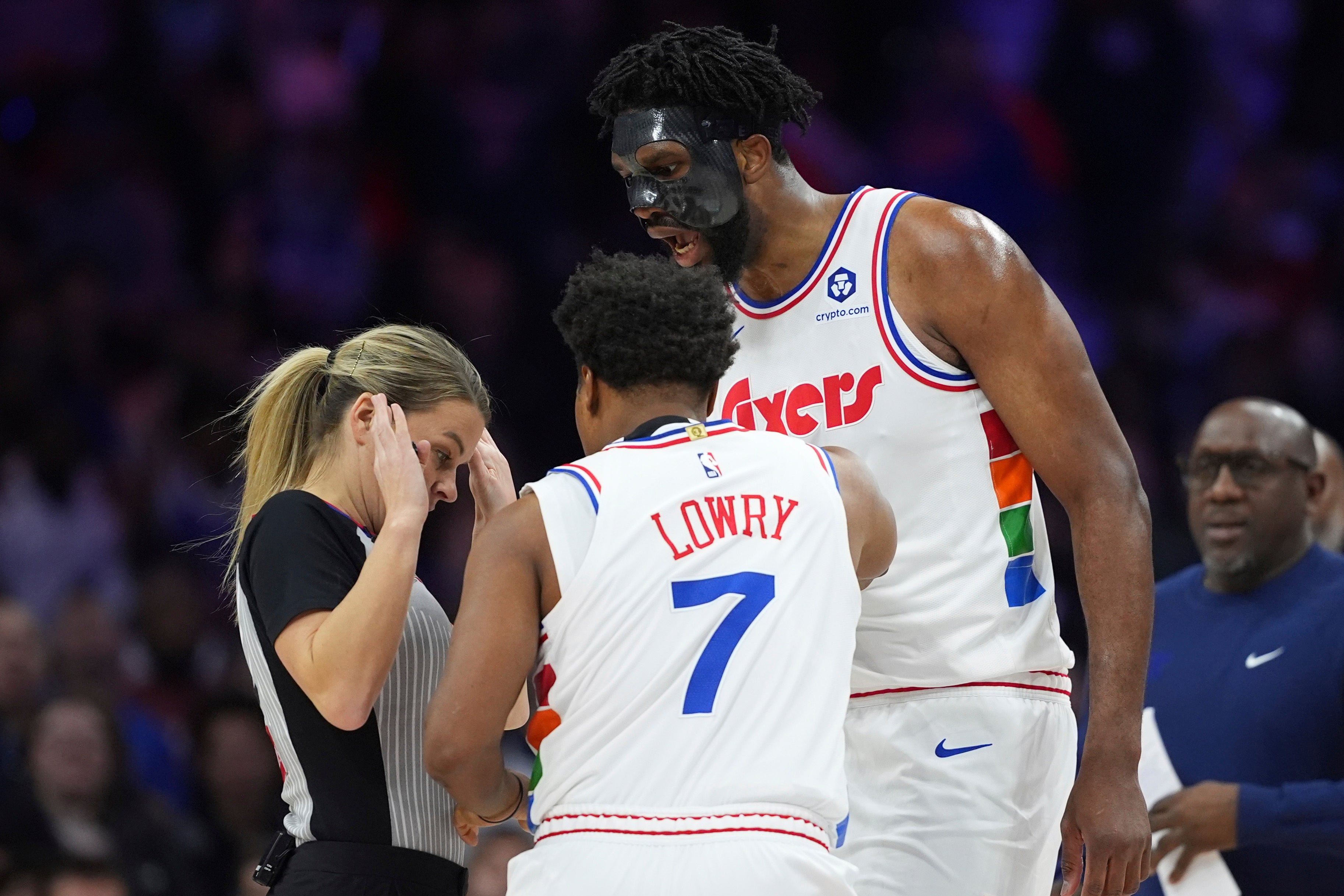 Embiid ejected after drawing 2 technicals against Spurs - WHYY