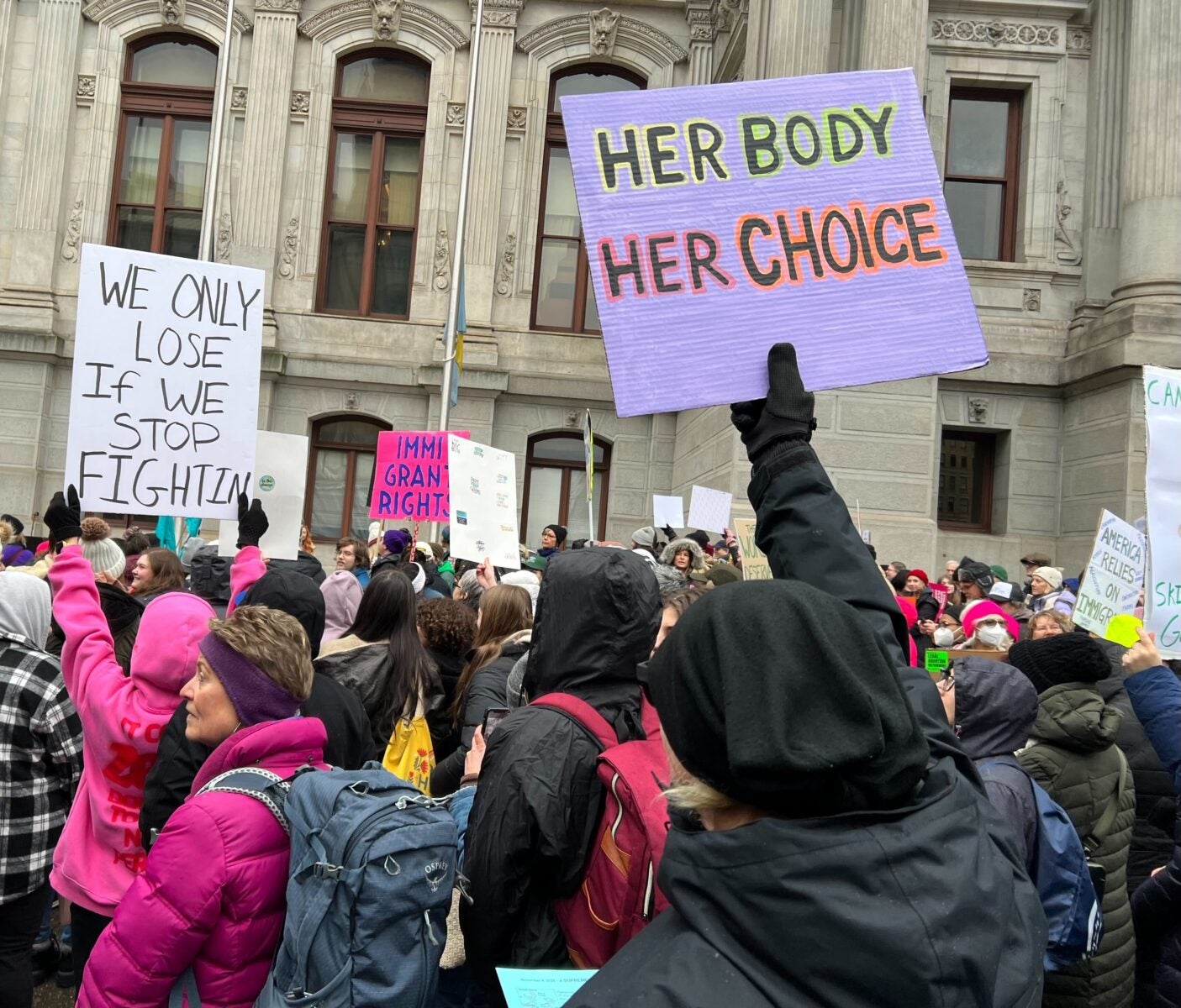 People’s March Philadelphia protests Trump policies - WHYY