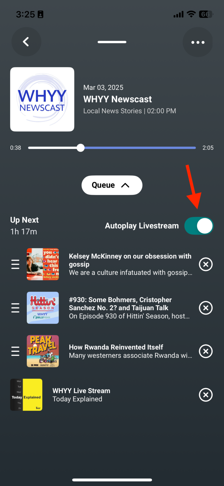 WHYY Listen App Help & FAQ: Livestream Help, Support, & Tips
