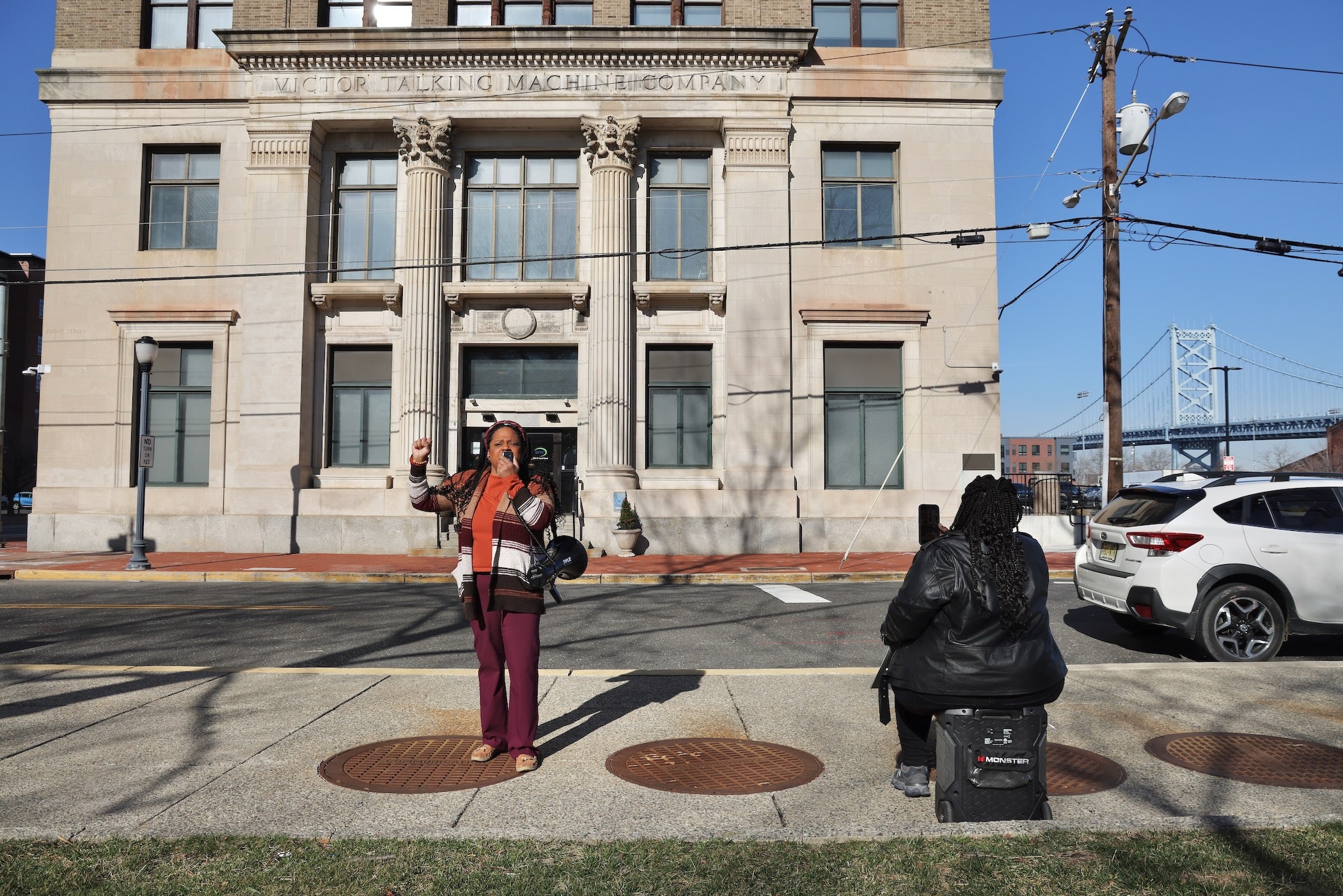 Camden EMR fire: Residents demand change at rally - WHYY