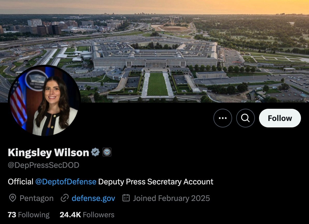 A Pentagon press secretary has history of pushing antisemitic ...
