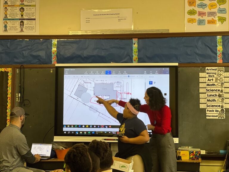 Philly’s Overbrook Elementary turning asphalt into green space - WHYY