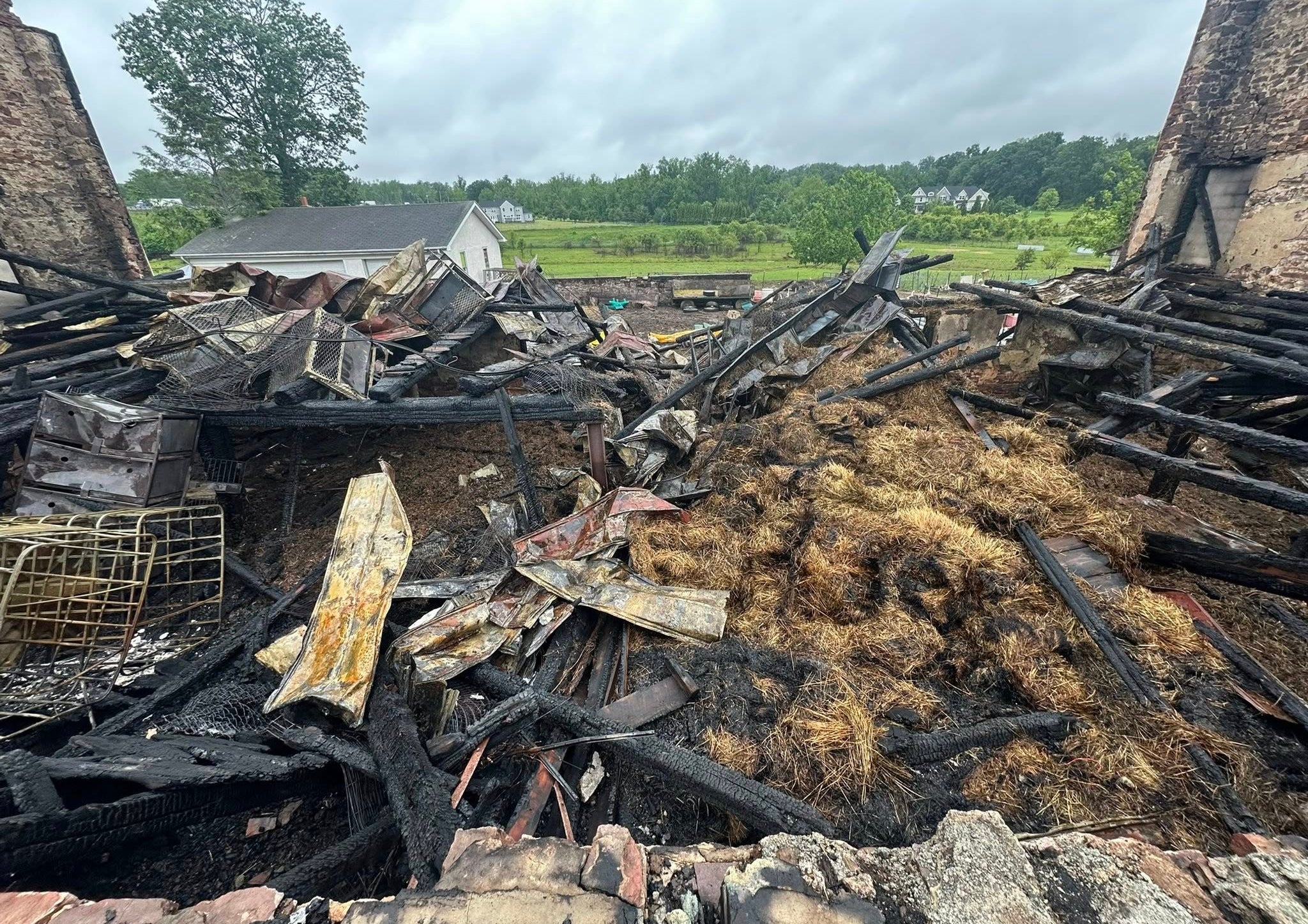 Dozens of animals unaccounted for after barn fire at Montgomery County ...
