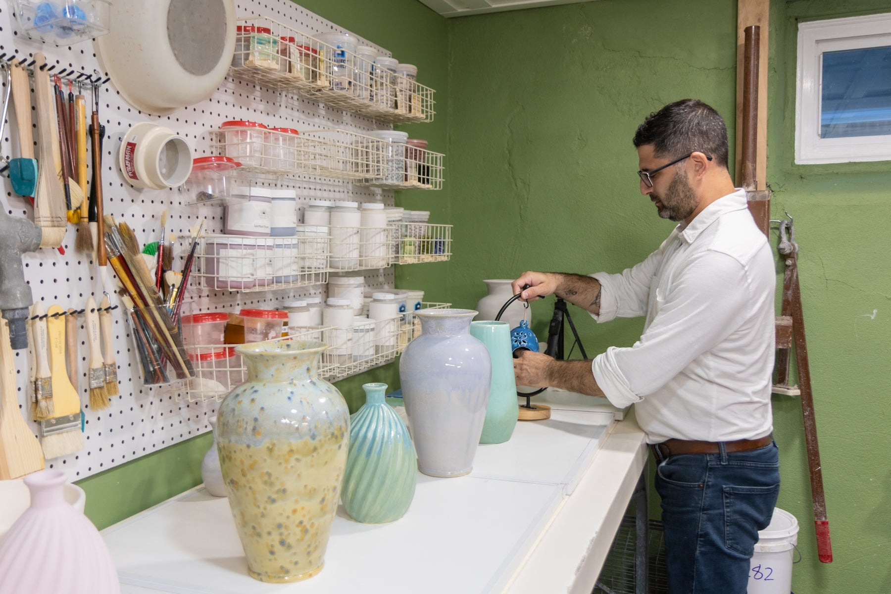 Ardmore artist uses human ashes to craft ceramic memorials - WHYY