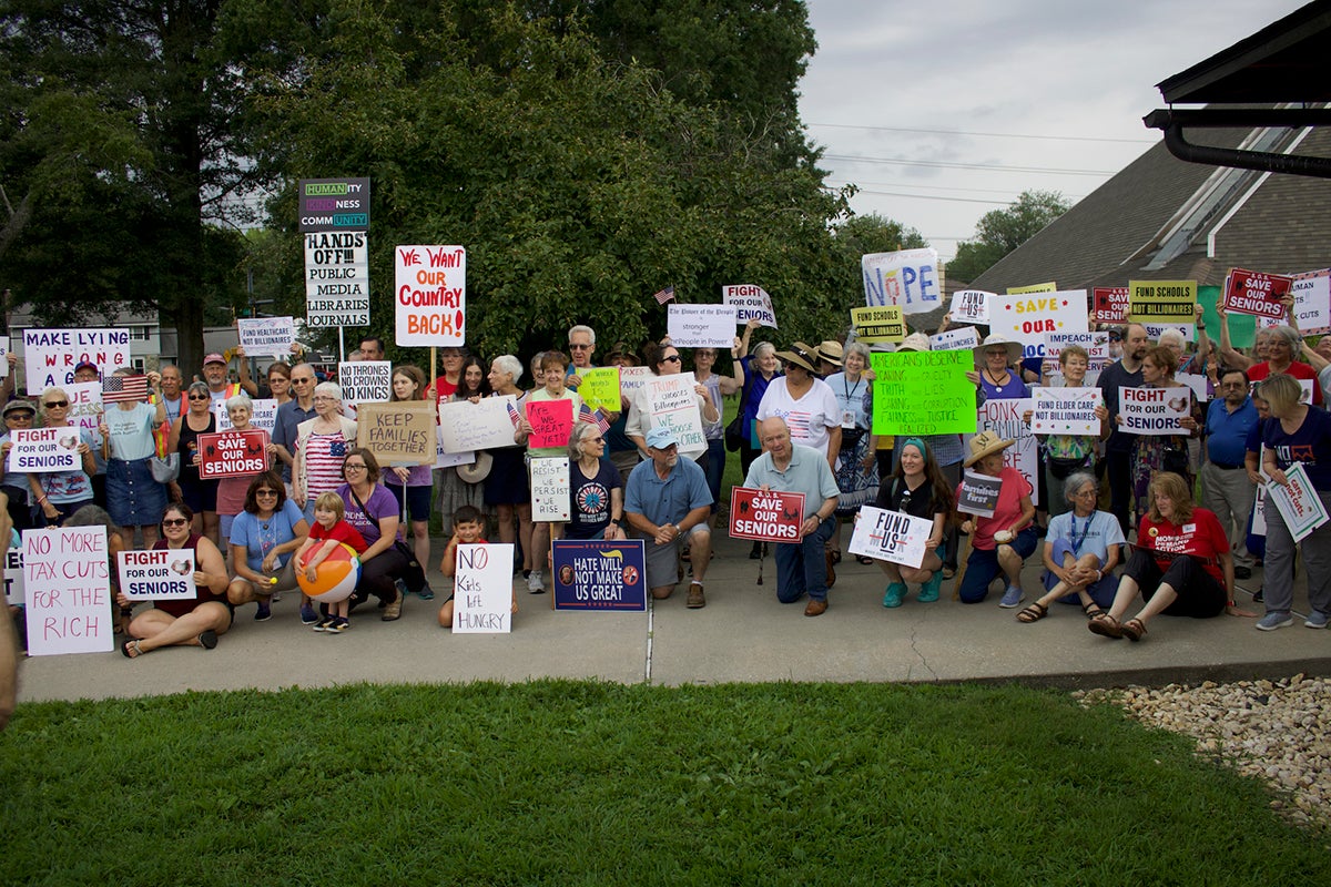 Wilmington seniors protest Medicaid cuts - WHYY