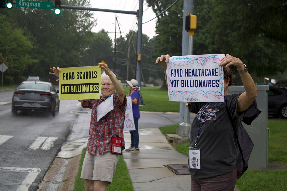 Wilmington seniors protest Medicaid cuts - WHYY