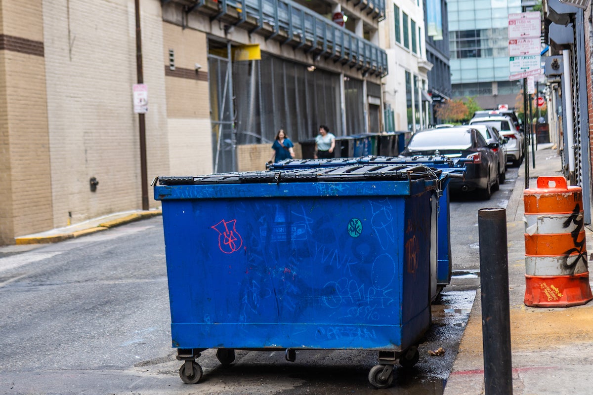 Philly’s alley dumpsters could start getting locked - WHYY