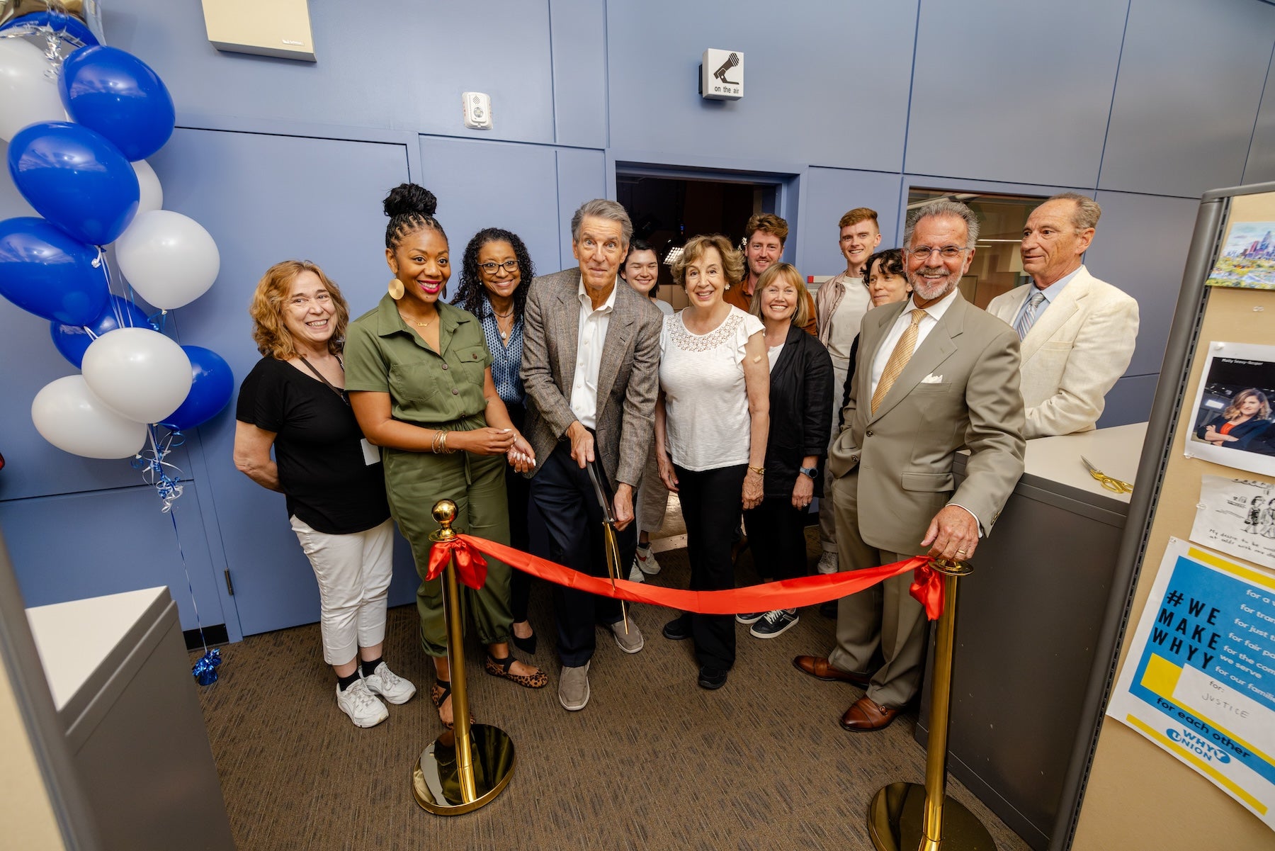 Studio 2 renamed in recognition of leadership donors - WHYY