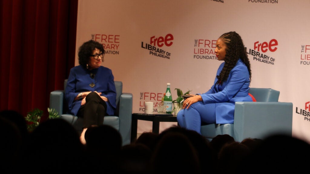 Justice Sotomayor discusses new book at Philadelphia library - WHYY