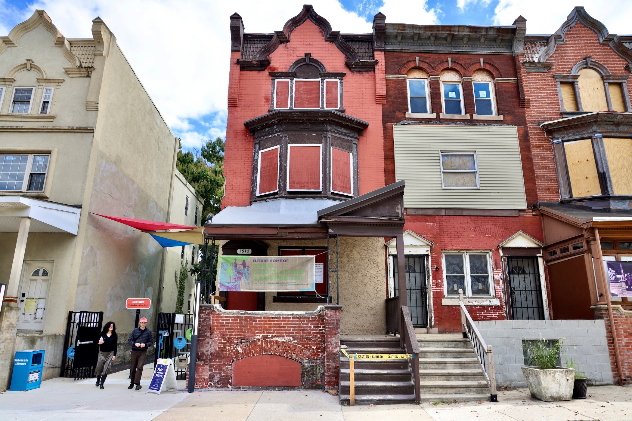 Repairs to John Coltrane House in Strawberry Mansion begin - WHYY